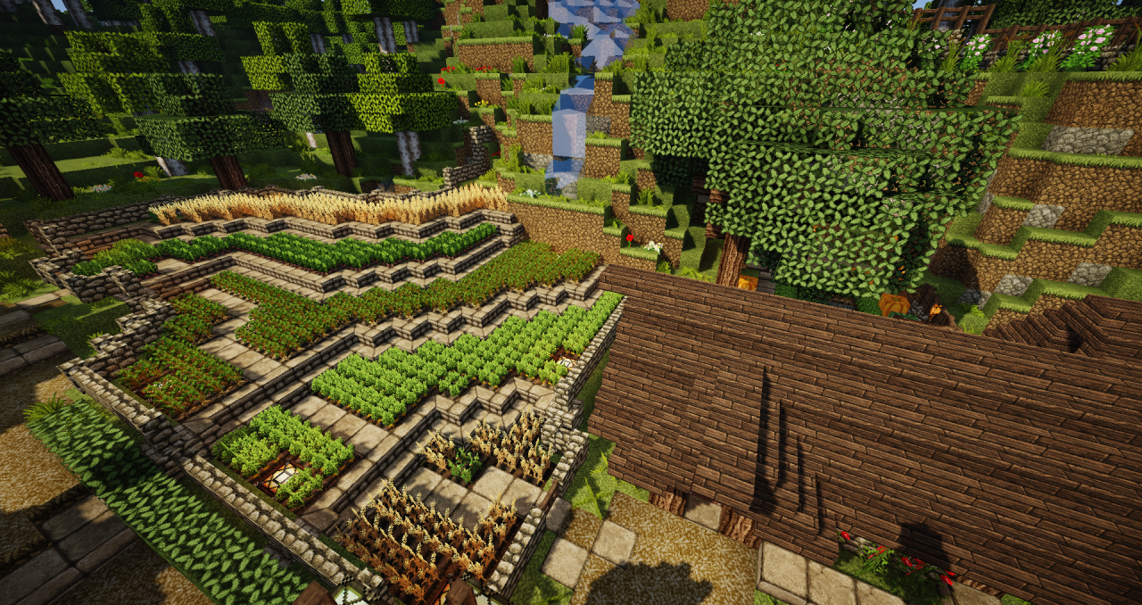 Water Village Minecraft Map