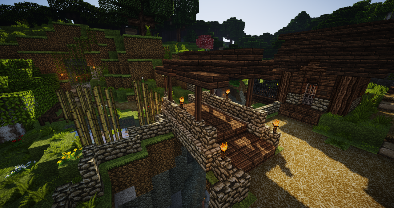 Water Village Minecraft Map