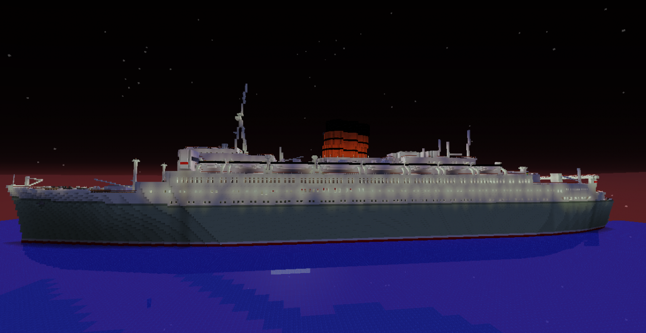 RMS Caronia - The Green Goddess Minecraft Map