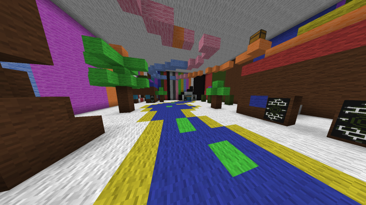 Burning Wool World (Minecraft Burning Map) (PopularMMOs) Minecraft Map