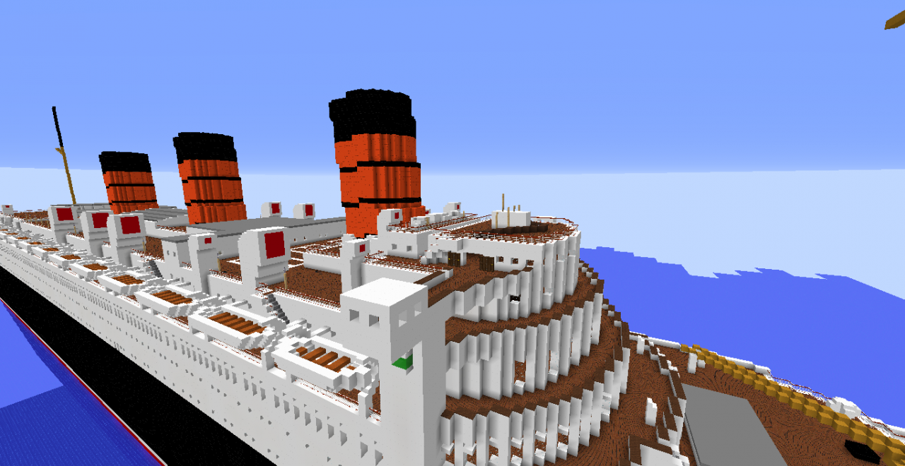 RMS Queen Mary Minecraft Map