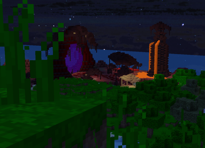 Nether Island Minecraft Map