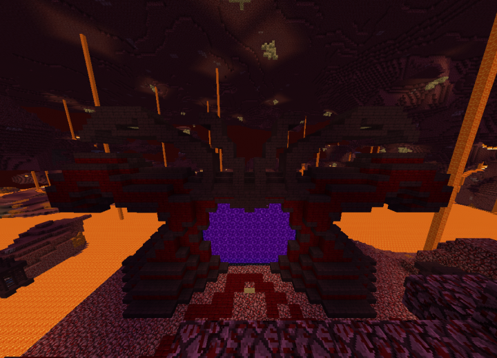 Nether Island Minecraft Map