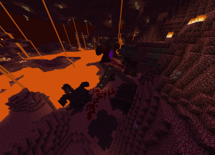 Nether Island Minecraft Map