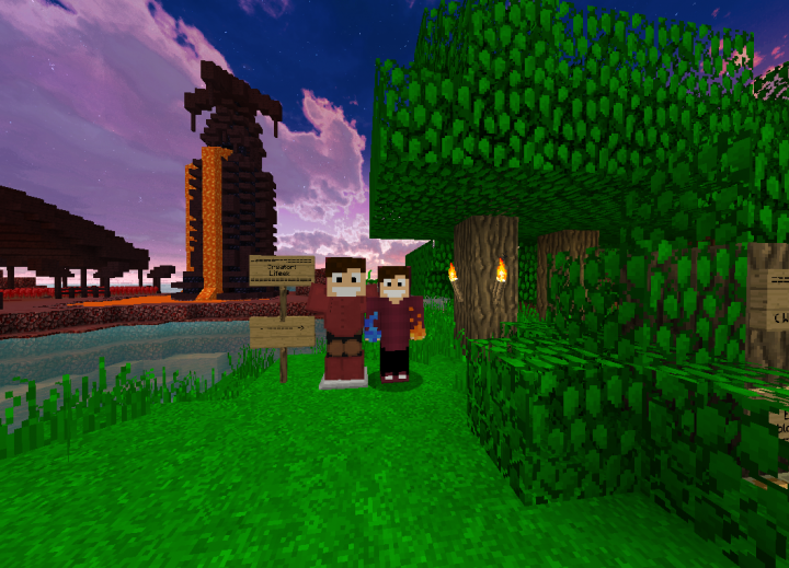 Nether Island Minecraft Map