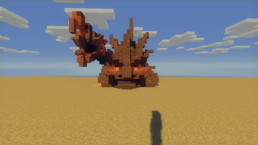 Hashirama Wood Golem Minecraft Map