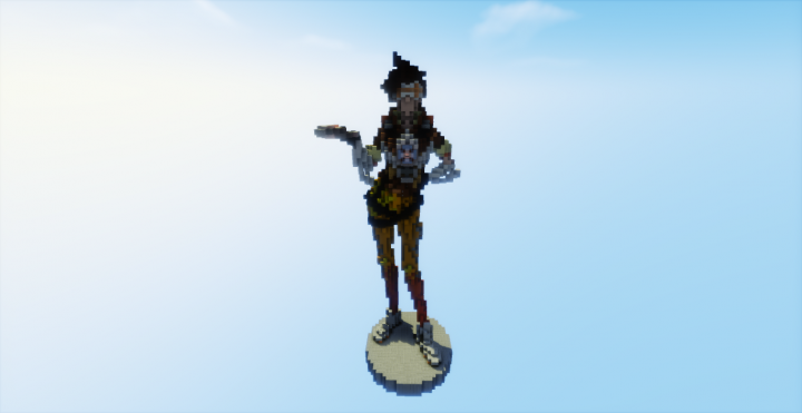 Overwatch : Tracer Minecraft Map