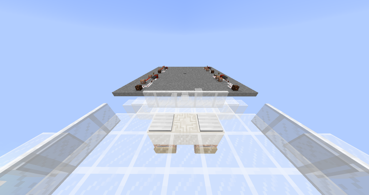 Hopper-Command Pulse Generator Minecraft Map