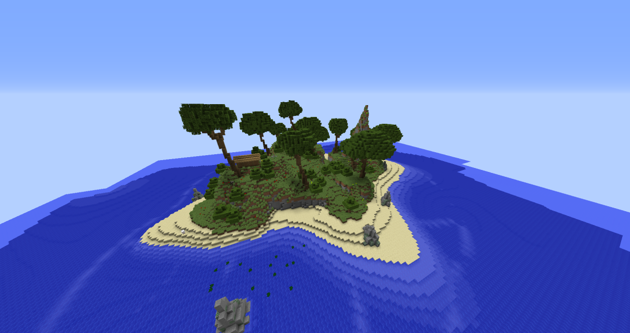 Island on the ocean[Download] Minecraft Map