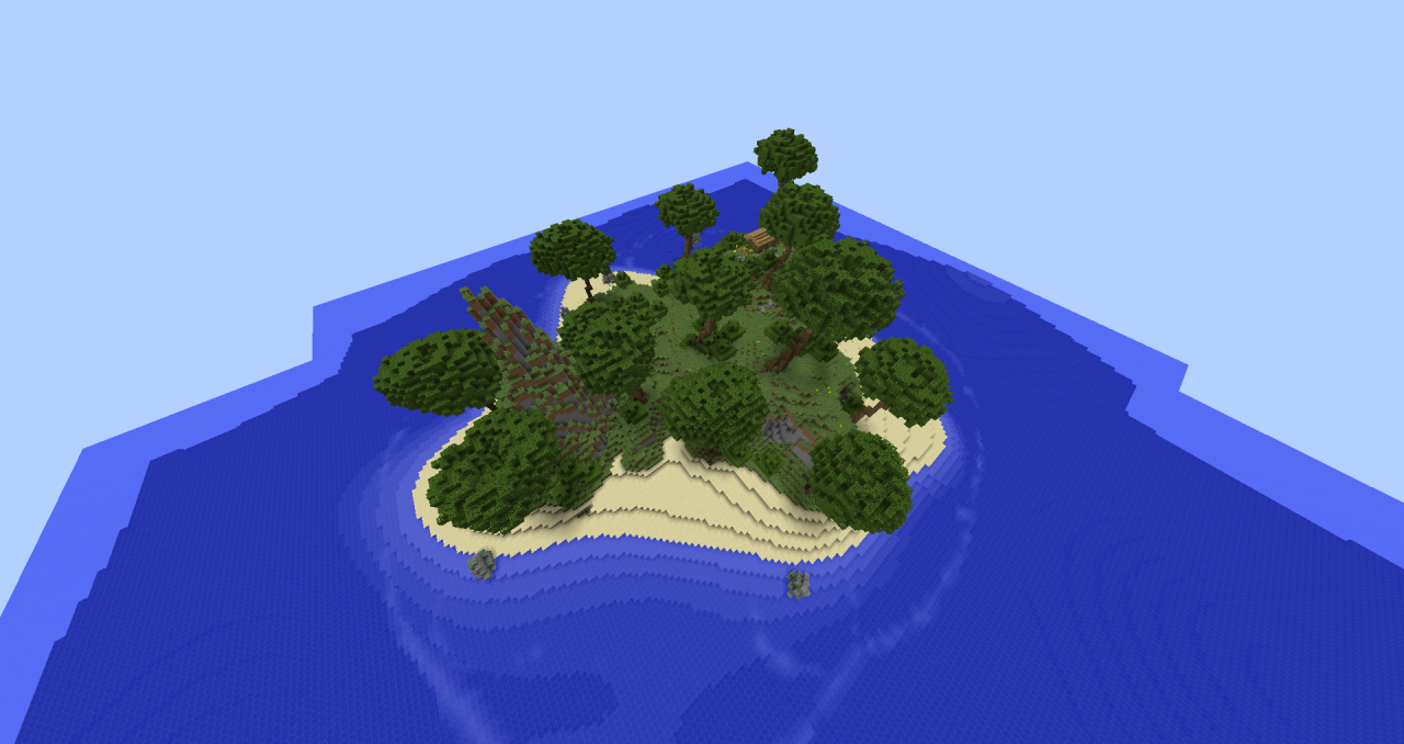Island on the ocean[Download] Minecraft Map