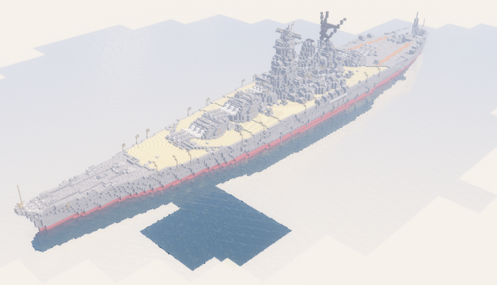 Battleship Yamato Minecraft Map