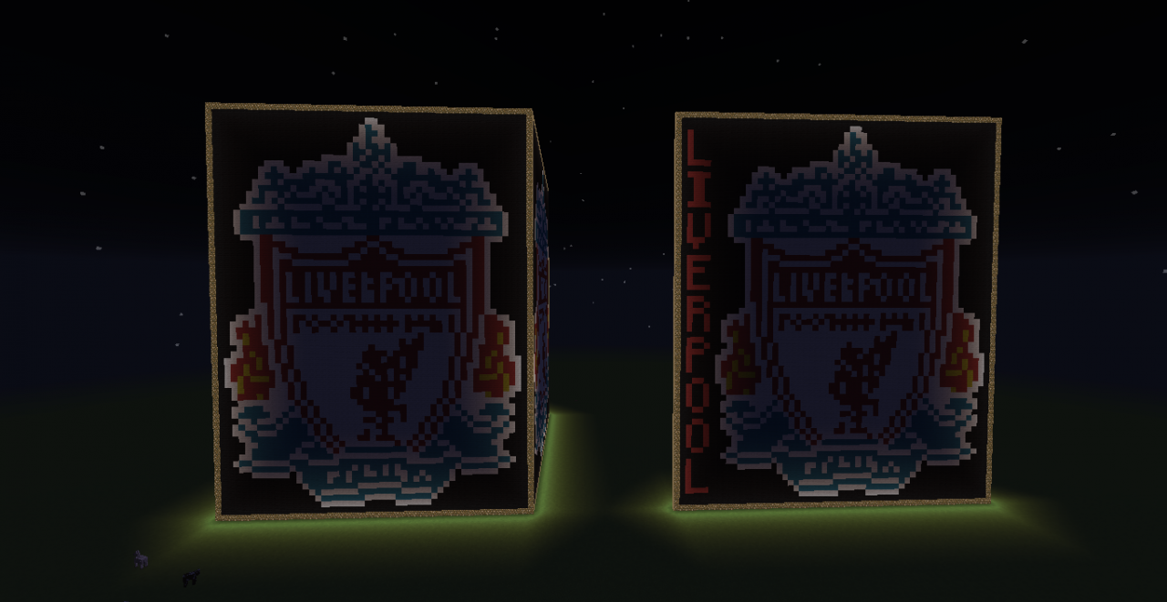 FC Liverpool logo Minecraft Map
