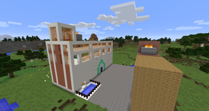 A TINY CITY!! Minecraft Map