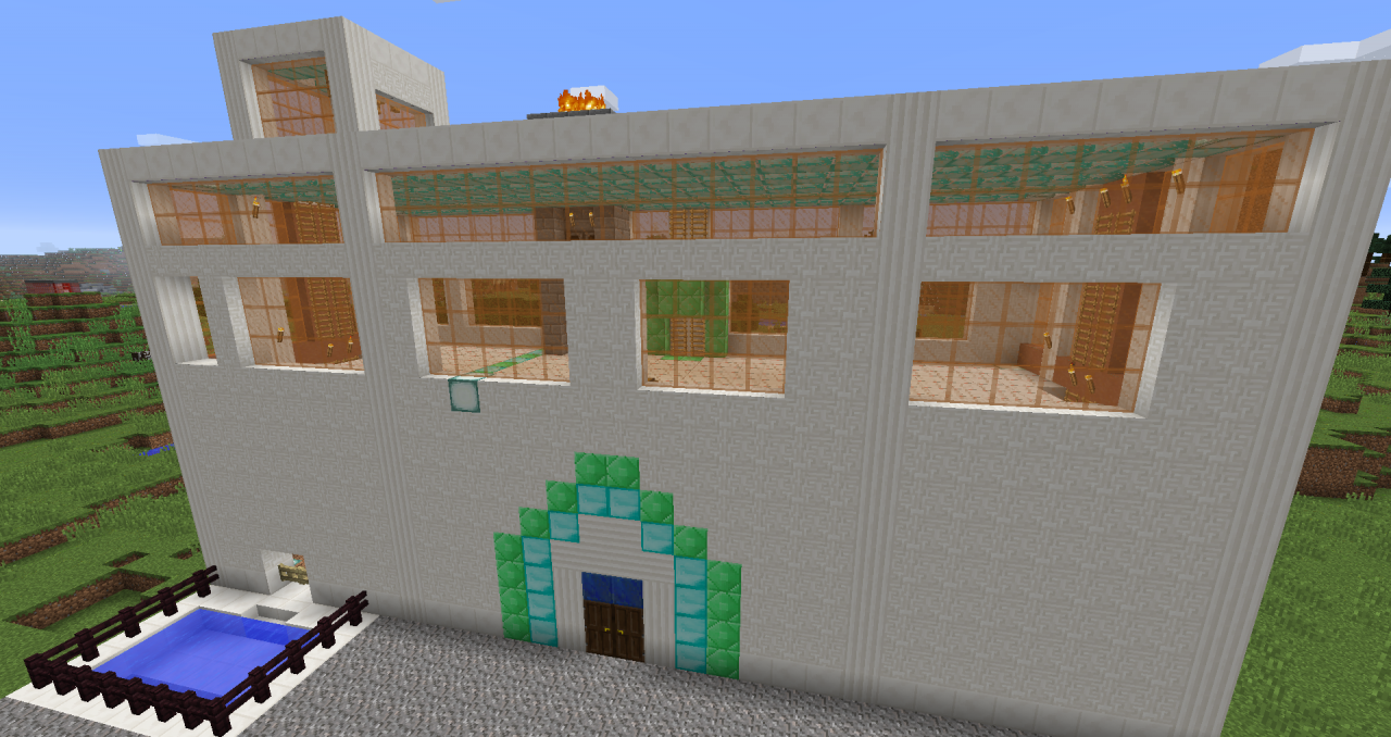 A TINY CITY!! Minecraft Map