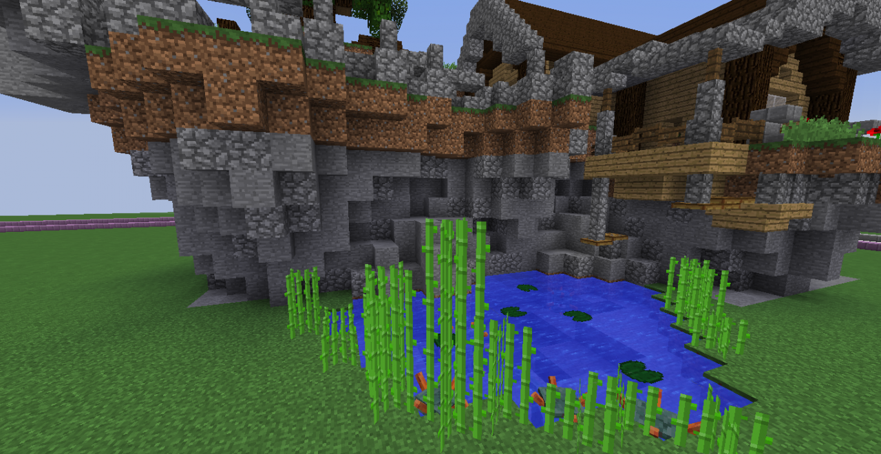 Cliff Side House Minecraft Map