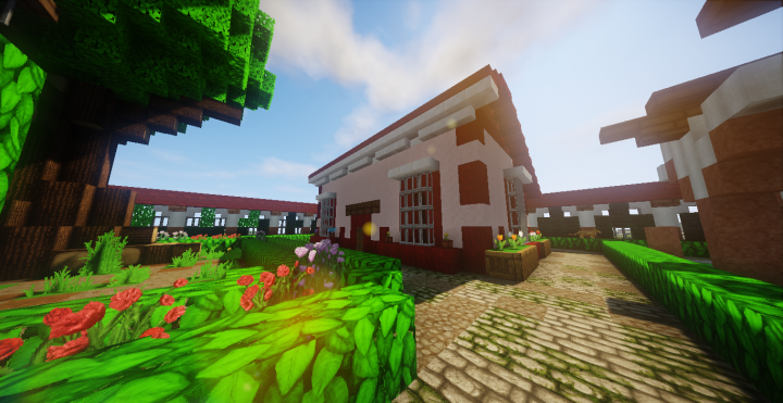 Hacienda Mexicana 2 (Mexican Ranch 2) Minecraft Map
