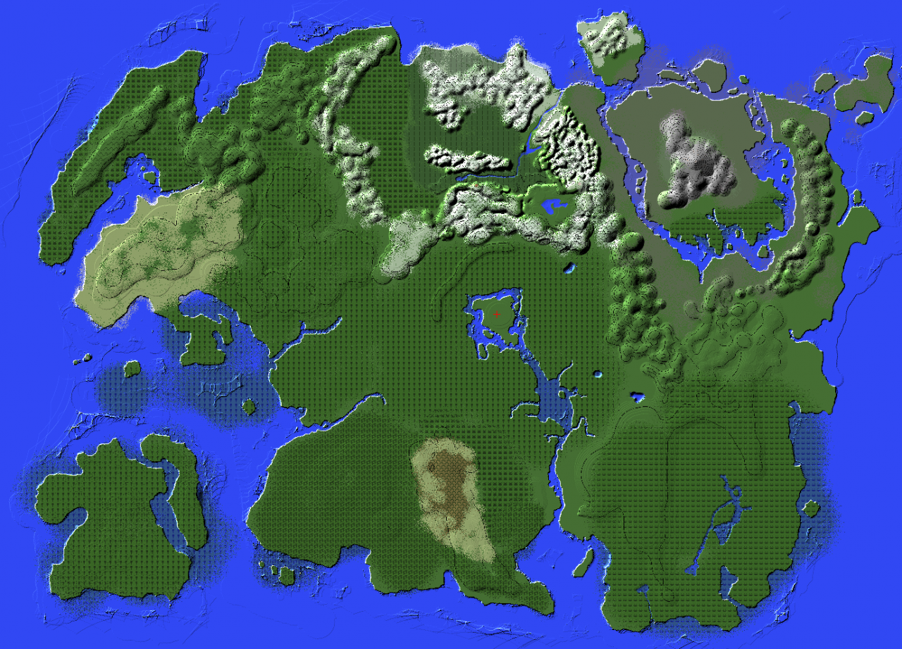 Tamriel Minecraft Map
