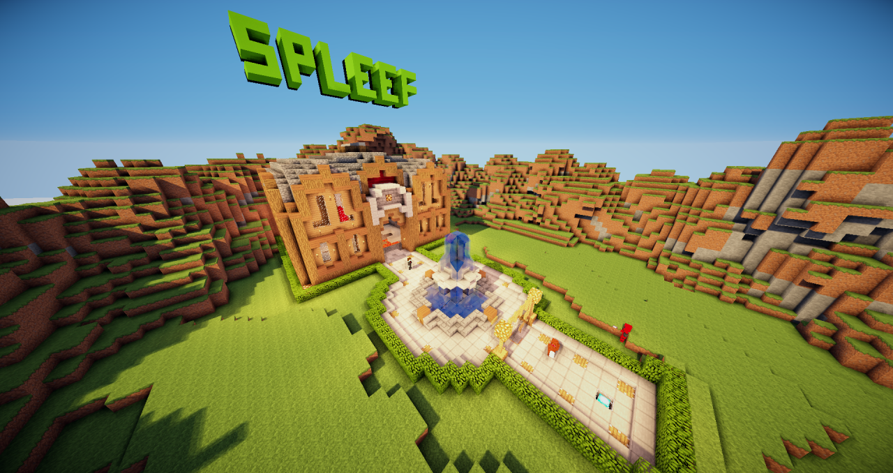 Spleef House - Classic Spleef Server Minecraft Map