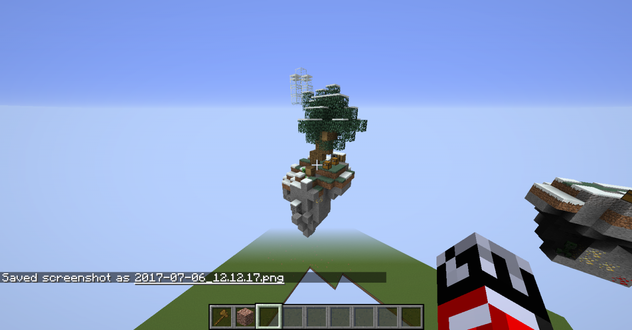 Skywars map Valkyrie Minecraft Map