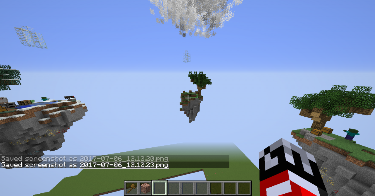 Skywars map Valkyrie Minecraft Map