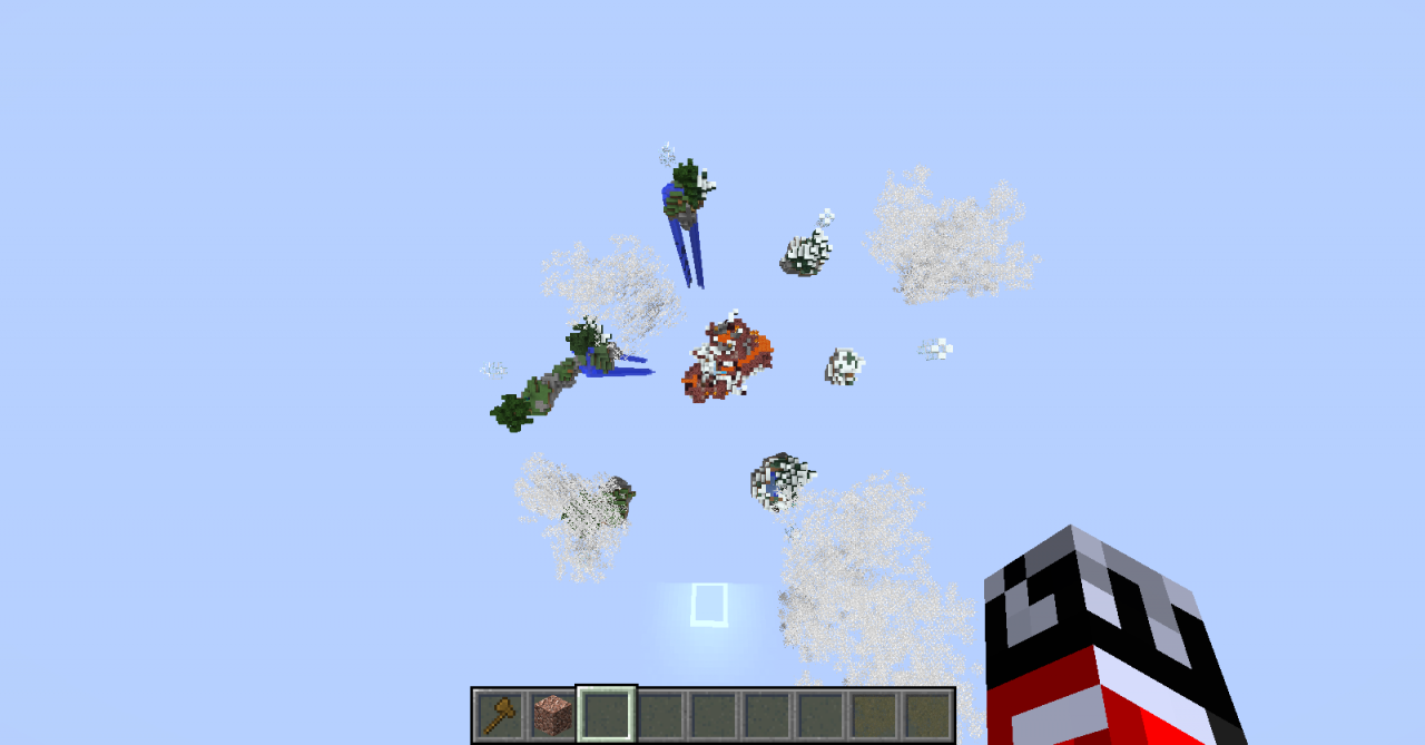 Skywars map Valkyrie Minecraft Map