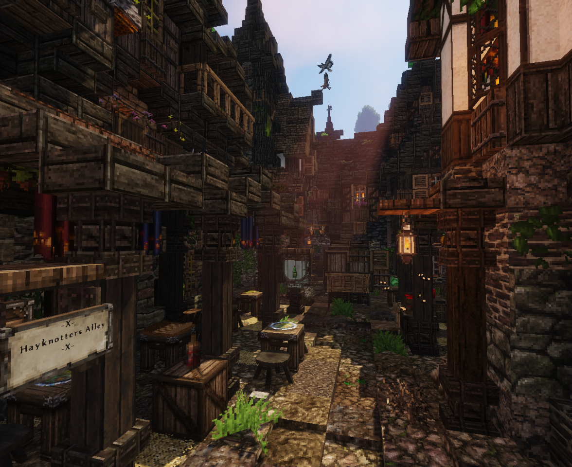 Human city | Builders requested ! | Minecraft Map