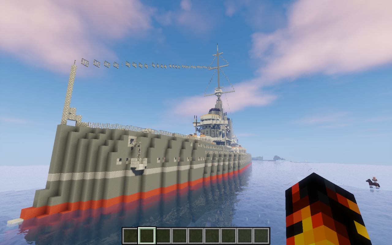 HMS Dreadnought (1906) Minecraft Map