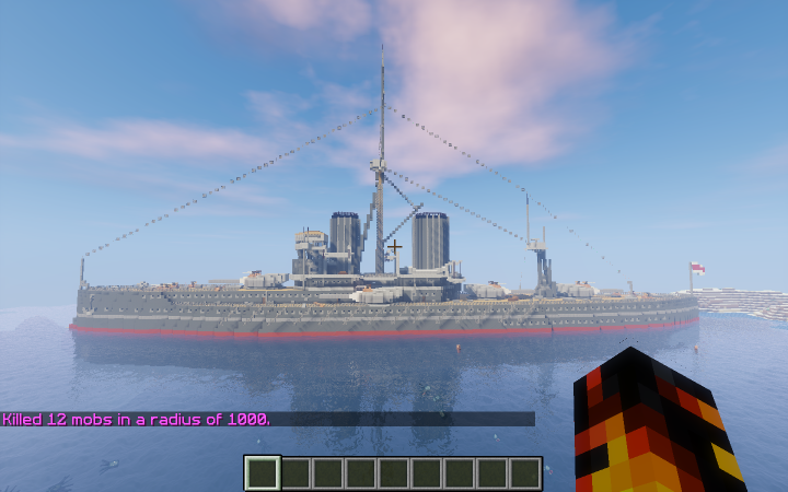 HMS Dreadnought (1906) Minecraft Map