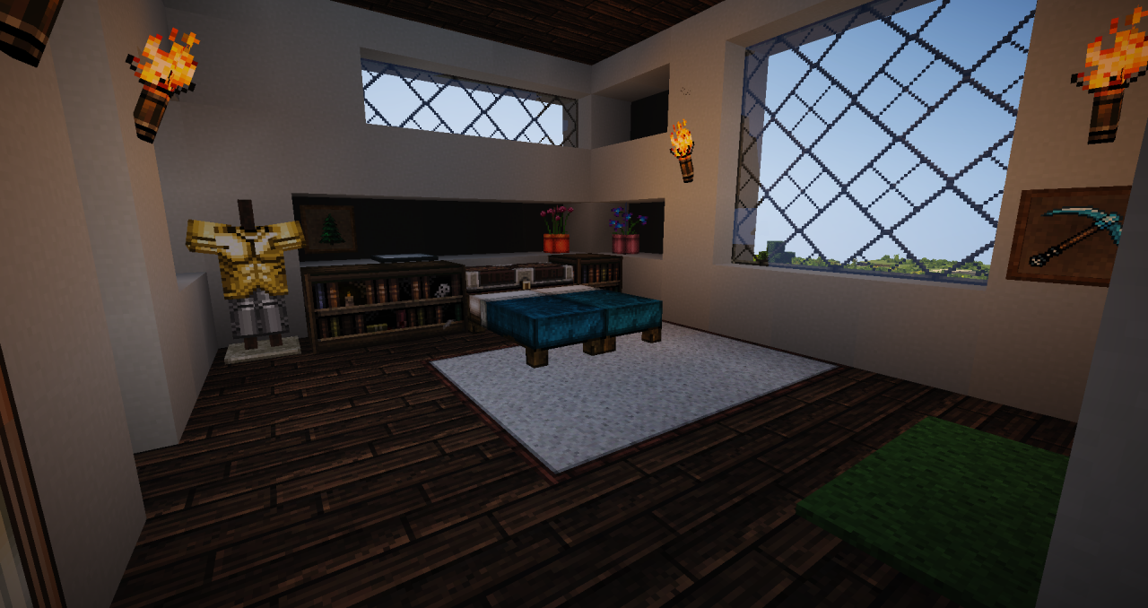 Modern Cube House Minecraft Map