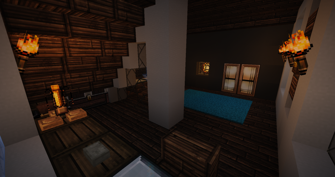 Modern Cube House Minecraft Map