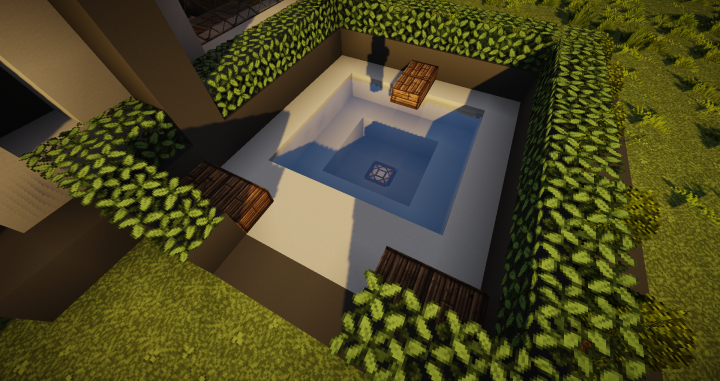 Modern Cube House Minecraft Map