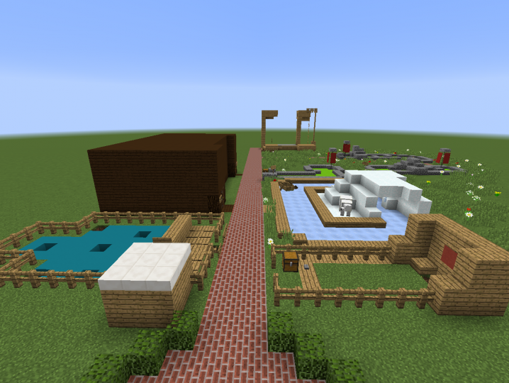 Minigame Themepark Minecraft Map