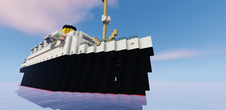 R.M.S Empress of Ireland Minecraft Map