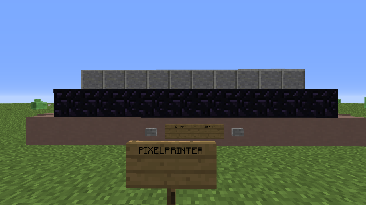 Pixel Printer Minecraft Map