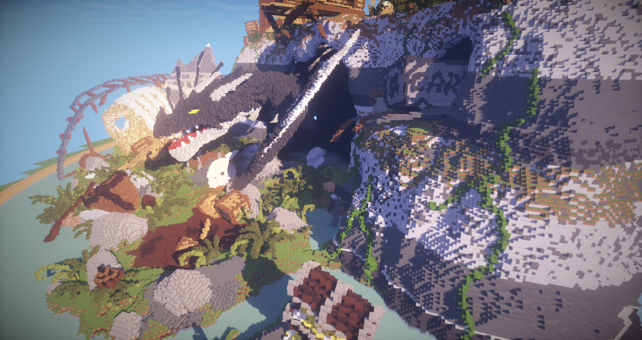 Dragon's territory Minecraft Map