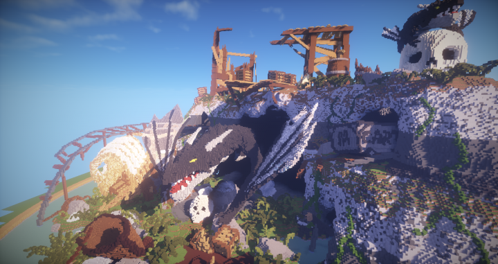 Dragon's territory Minecraft Map