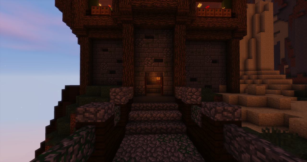 Cliff House WIP Minecraft Map