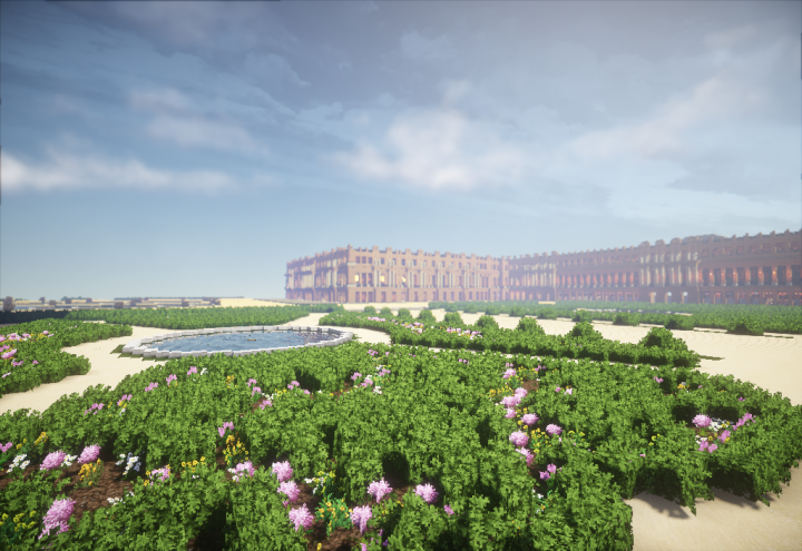Palace of Versailles 1:1 Minecraft Map
