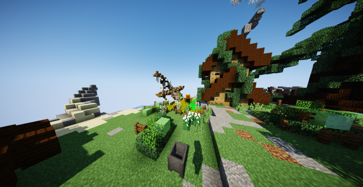 Tipedy - Floating Island for Hub/lobby and Spawn Minecraft Map