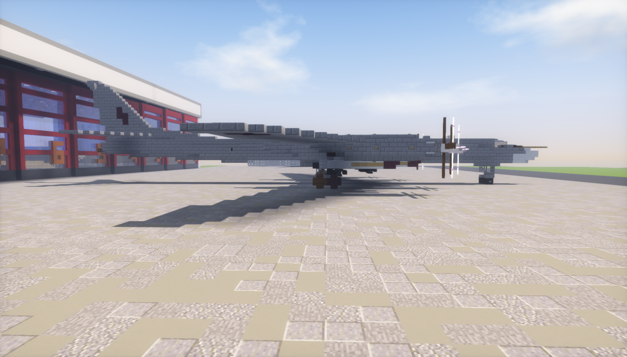 Tupolev Tu-95MSM Bear | Scale: 1,5:1 Minecraft Map