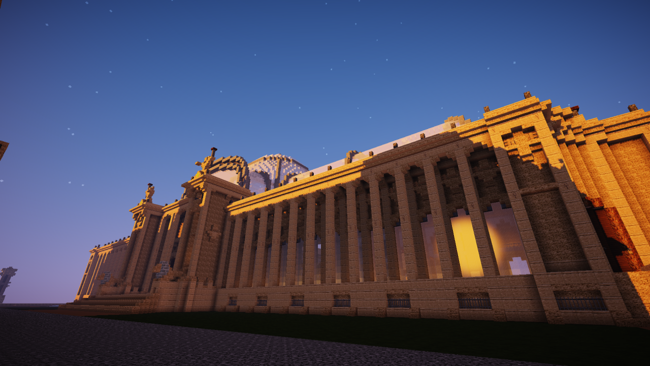 Grand palais 1900 Minecraft Map