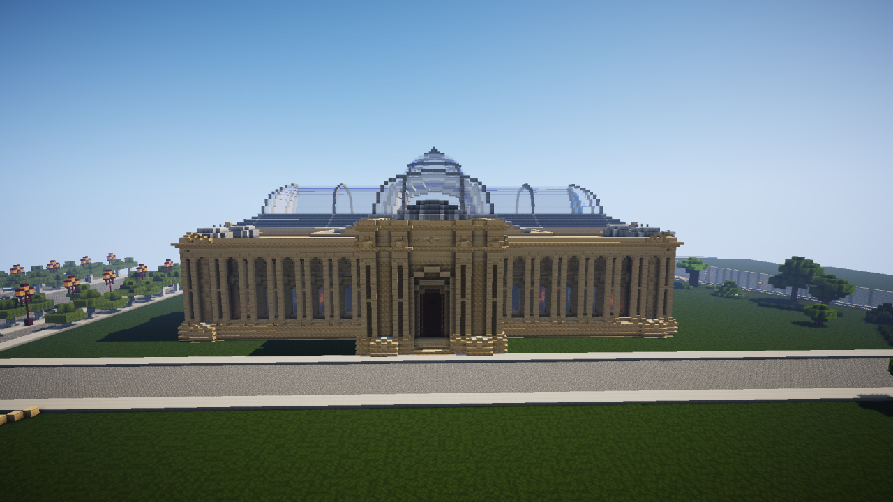 Grand palais 1900 Minecraft Map
