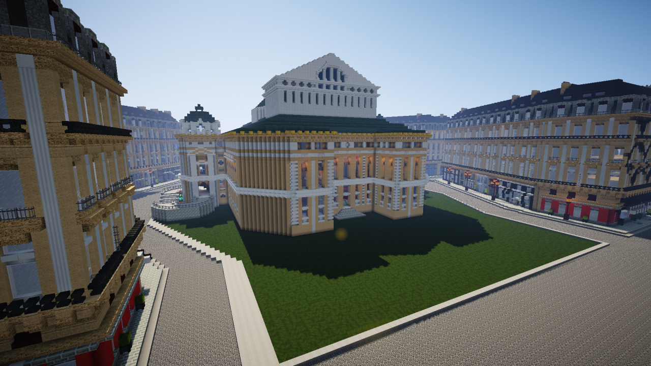 Opéra Garnier 1900 Minecraft Map