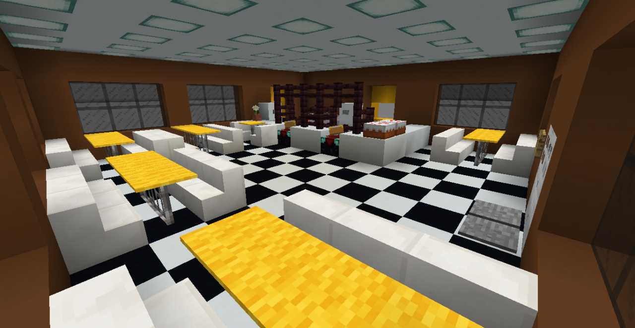 Fast Food Restaurant Minecraft Map