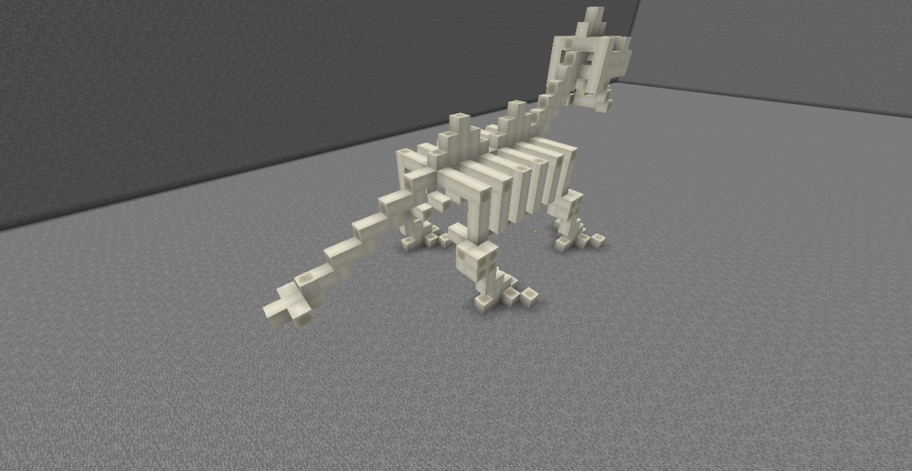 Minecraft Dinosaur Skeleton Minecraft Map