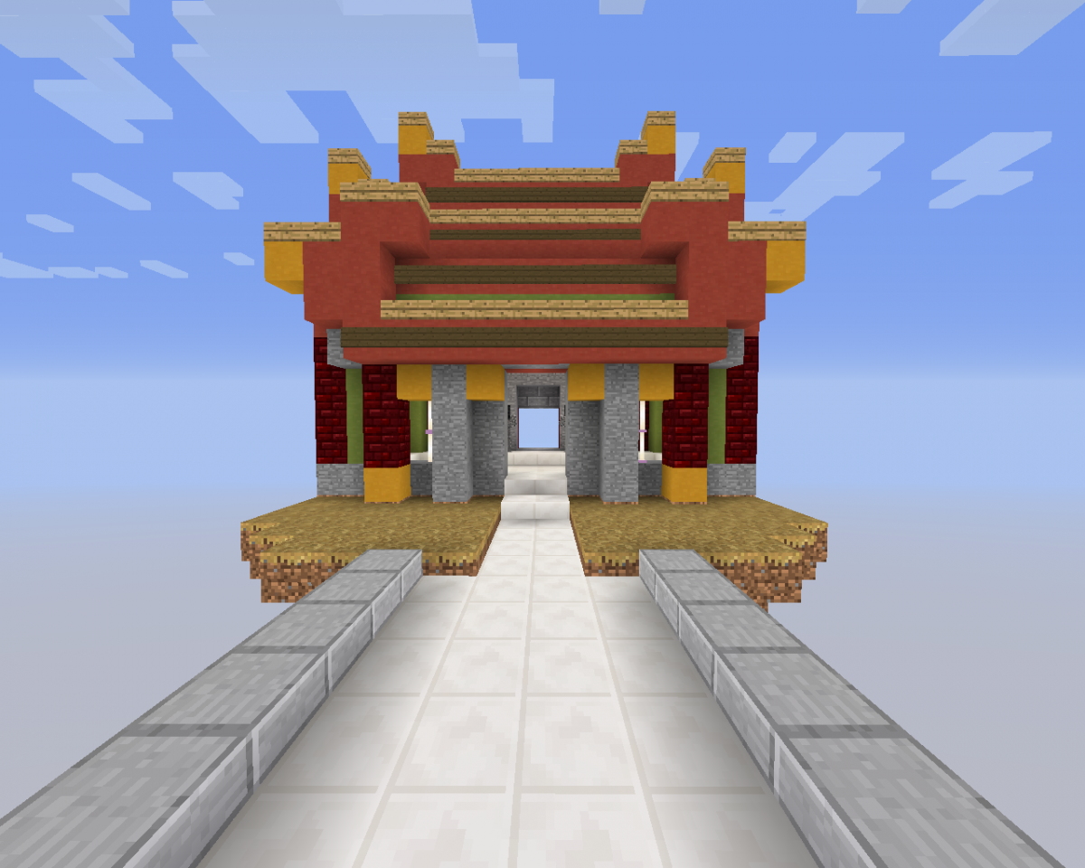 Floating Temple [Download for use] Minecraft Map