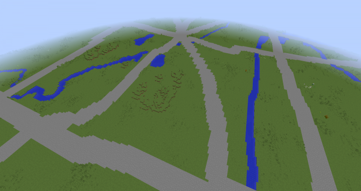 Oklahoma (shrunken down) Minecraft Map