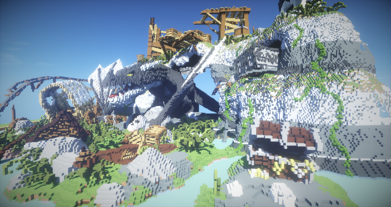 Dragon's territory Minecraft Map