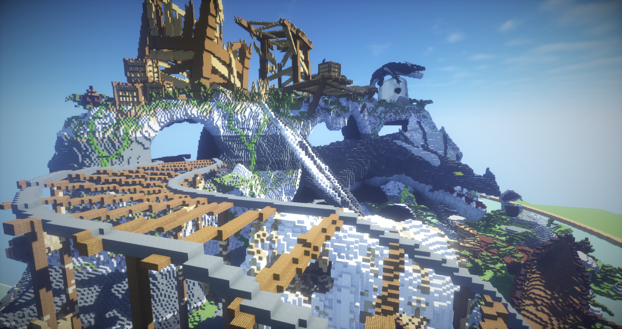 Dragon's territory Minecraft Map