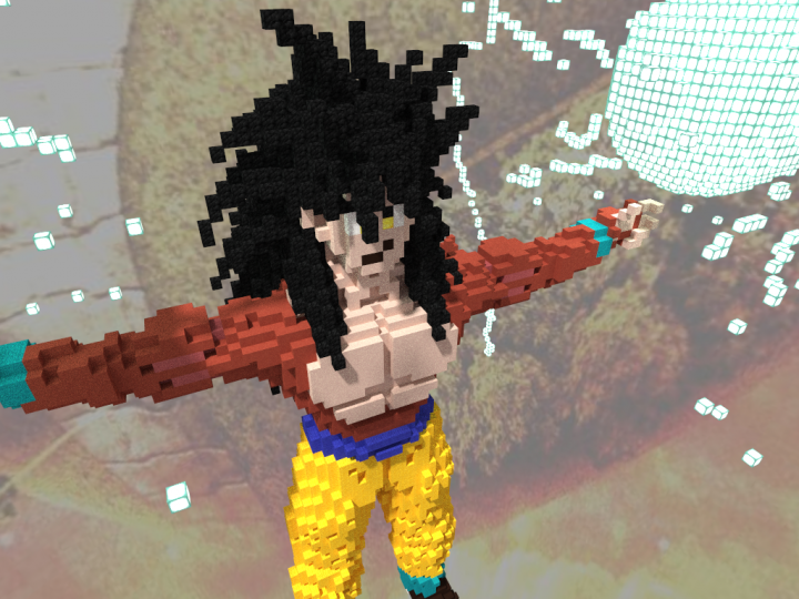 Son Goku SSJ5 Minecraft Map
